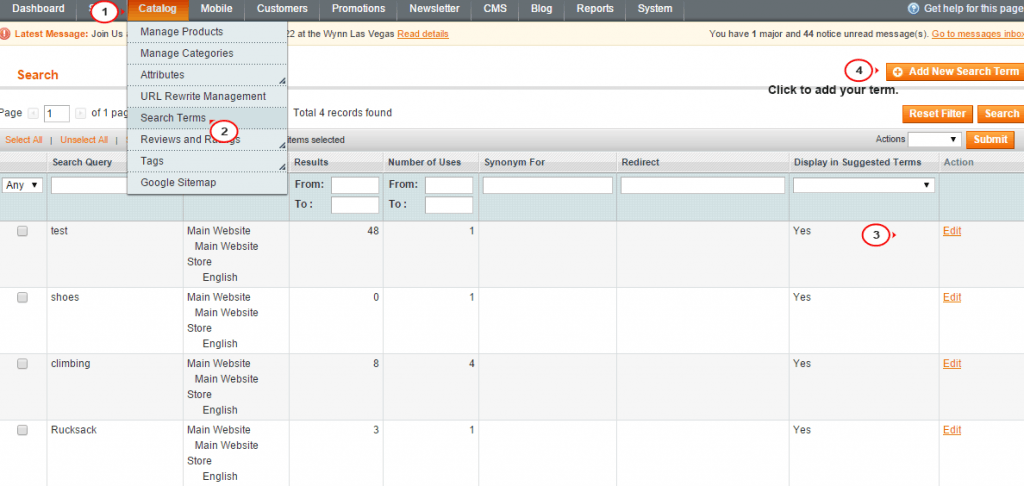 Magento search settings- How to configure magento search
