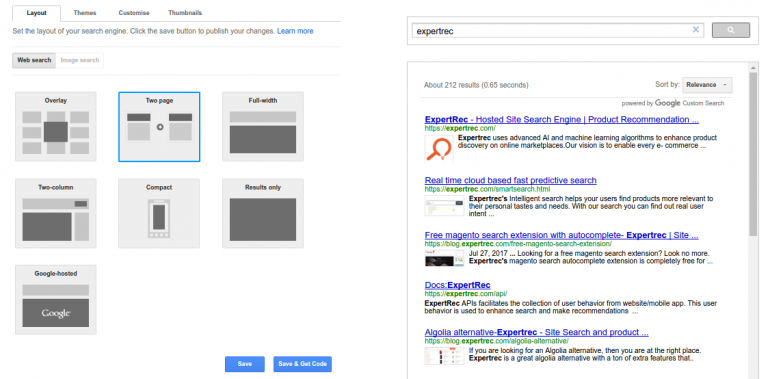 Create a Custom Search Engine with Google CSE - Expertrec