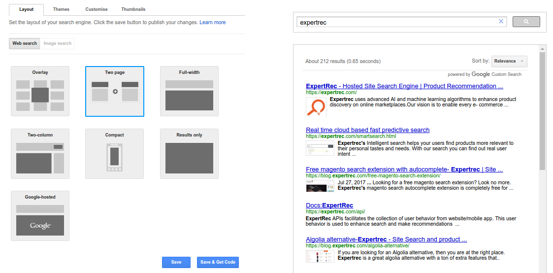 Create a Custom Search Engine with Google CSE - Expertrec
