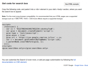 Google CSE Custom Search Engine - Expertrec