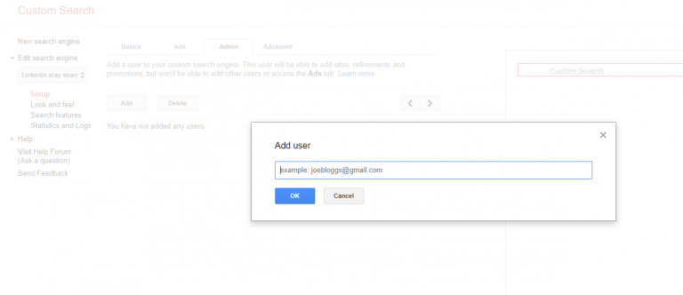 How to Add Another User/Admin to Google Custom Search - Expertrec