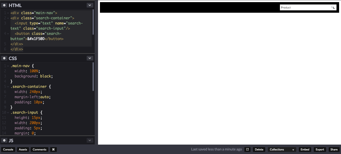 How To Create A Search Bar In HTML Expertrec