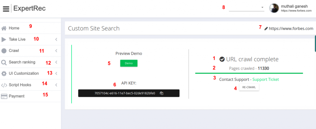 Custom Search Homepage: Personalize Your Website's Search Experience - Expertrec