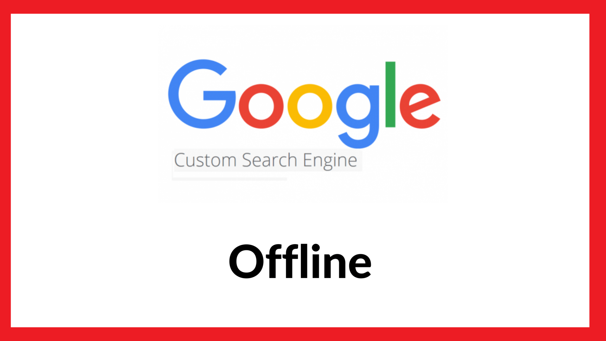 Offline Functionality of Google Custom Search - Expertrec