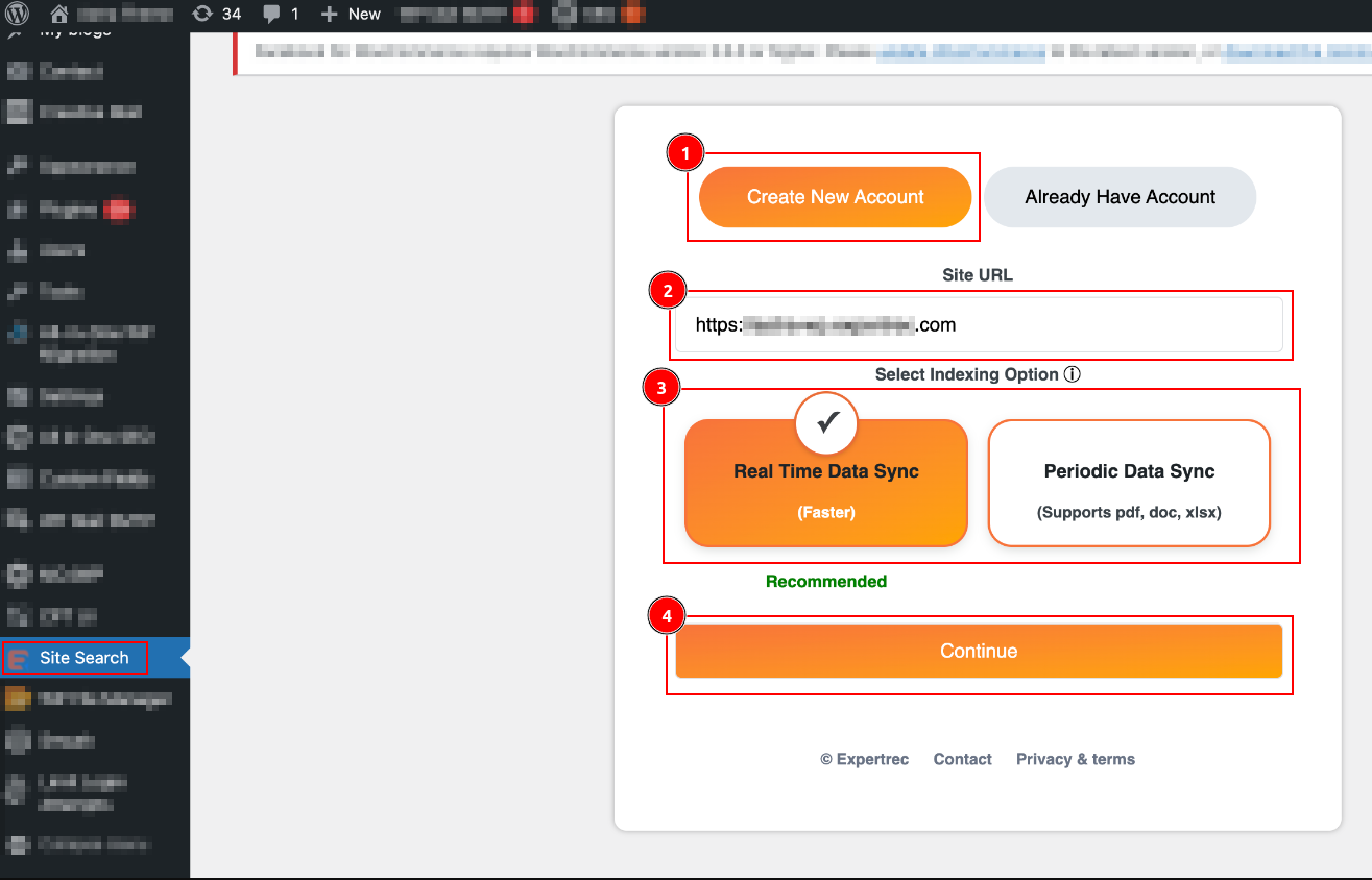 Step-by-Step Guide: Obtaining Your ExpertRec API Key
