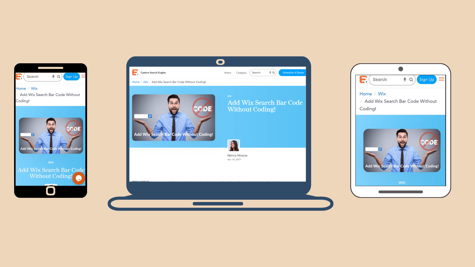 How to Add a Free Wix Search Box in Just 5 Minutes - Expertrec