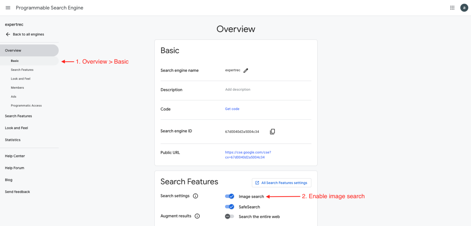 Enable Image Search with Google Custom Search: Step-by-Step Guide - Expertrec