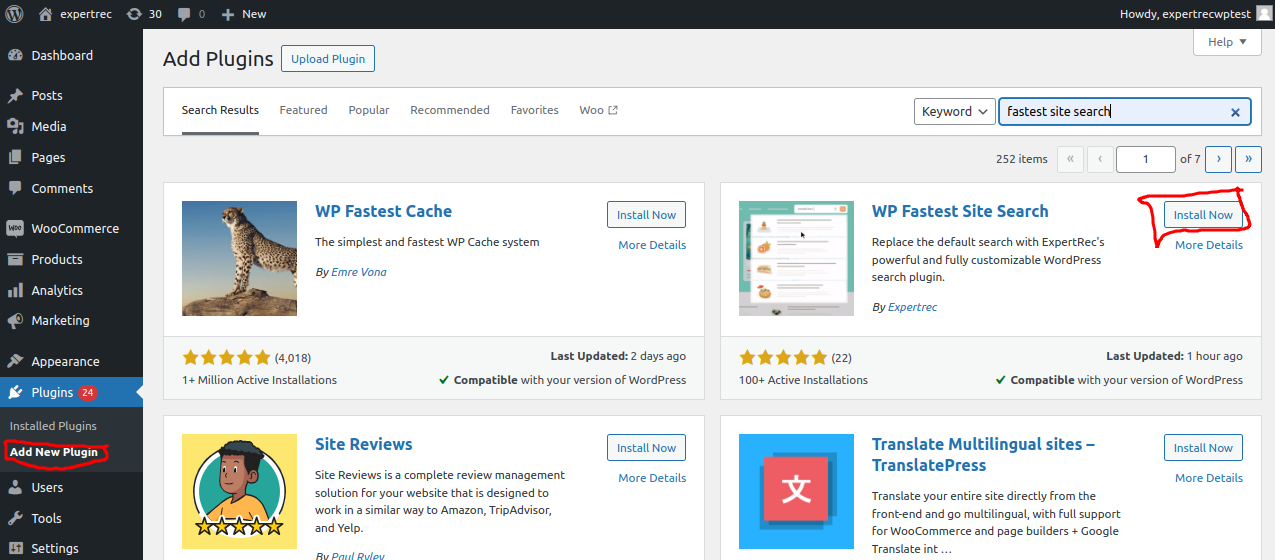 [SOLVED] wordpress-search-not-working-how-to-fix - 2024 Expertrec