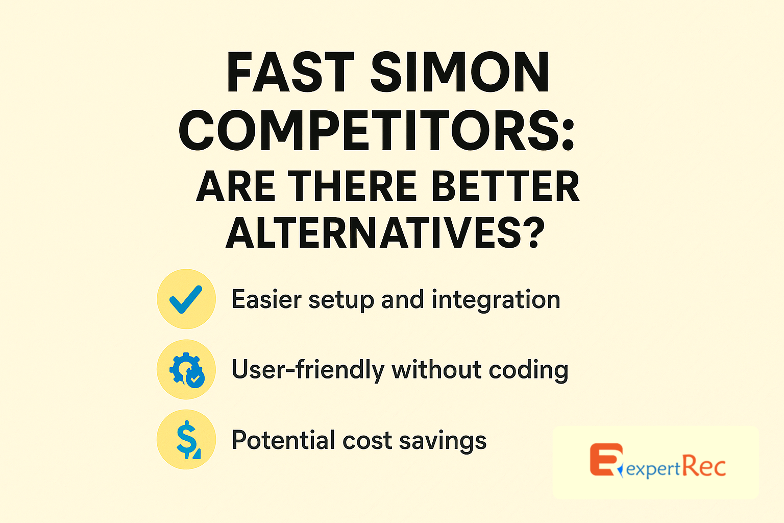 Fast Simon Competitors: Best E-commerce Search Alternatives